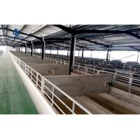 China Plastic Coated Round Tube Main Frame Prefab Livestock Shelter for Cattle Horses Sheep for sale