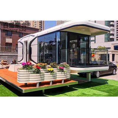 China Transport And Load Simplified 20ft  Flat Pack Container House For Space Capsule Living for sale
