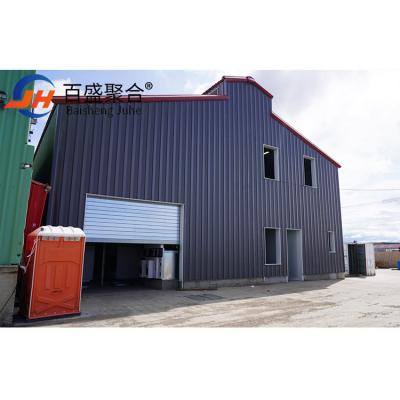 China Prefabricated Steel Structure Industrial Building Workshop with Aluminum Alloy Window for sale