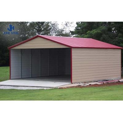 China ASTM Standard Prefabricated Gable Roof Sheds for Agricultural Equipment Protection for sale