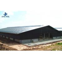 China Q235B Heavy Structural Steel Prefabricated Metal Warehouse for Sheep Goat Cattle Cow Barn for sale