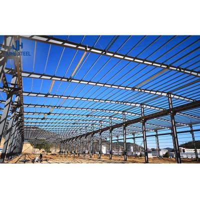 China Durable GB Standard Q235B Q355B Prefabricated Steel Buildings for Warehouse Workshop for sale
