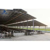 China ASTM Standard Prefabricated Steel Frame Houses For Cow Shed Construction for sale