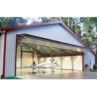 China Mobile Aircraft Hangar Steel Structure Building with Aluminum Alloy Window Tolerance ±1% for sale