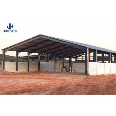 China Q235/Q345B Grade Metal Farm Buildings With Living Quarters Prefabricated Riding Arenas for sale