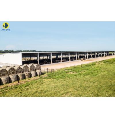China Q235B/Q345B Low Carbon Steel Farm Warehouse With Decoiling Processing Service for sale