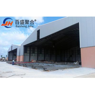China Sport Aviation Hangar with Light Weight Steel Structure and Aluminum Alloy Window for sale