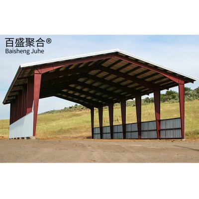 China Metal Farm Equipment Buildings Warehouse Workshop Hangar Garage for sale
