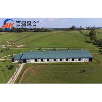 China Steel Structural Fabrication Construction Poultry House Shed With Aluminum Alloy Window for sale
