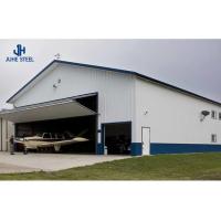 China Painted Solid H-shape Main Frame Metal Shed Warehouse for Prefabricated Steel Building for sale