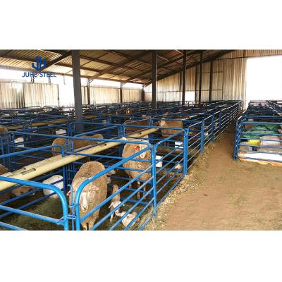 China Steel Metal Sheds Cow Pig Houses Prefab Poultry House Roller Door Construction for sale