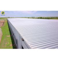 China Robust Metal Frame Structure for Poultry Side Wall in Prefabricated Cattle Shed Farms for sale