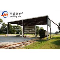 China Decoiling Prefabricated Steel Structure Industrial Warehouse Storage Shed Prices for sale
