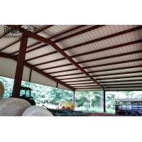 China Large Farm Shed Agricultural Warehouse With Q235/Q345B Grade Structure for sale
