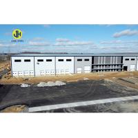 China Feed Processing Metal Frame Steel Structure Workshop Building with and Sliding Door for sale