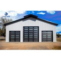 China Q235B/Q345B Low Carbon Steel Metal Garage Shed Building with Prefabricated Structure for sale