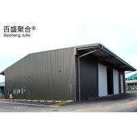 China Industrial Warehouse Prefabricated Steel Structure Iron Car Shed OEM ODM for sale