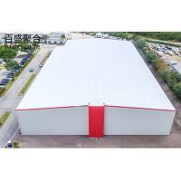 China Long Fatigue Life Wide Span Reinforced Mobile Prefab Warehouse with Aluminum Alloy Window for sale