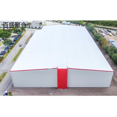 China Long Fatigue Life Wide Span Reinforced Mobile Prefab Warehouse with Aluminum Alloy Window for sale