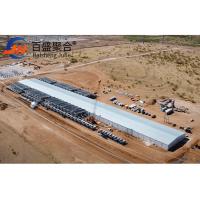 China Steel Structure Workshop Customized Shed with Long Span Roof Beam and Galvanized Frame for sale