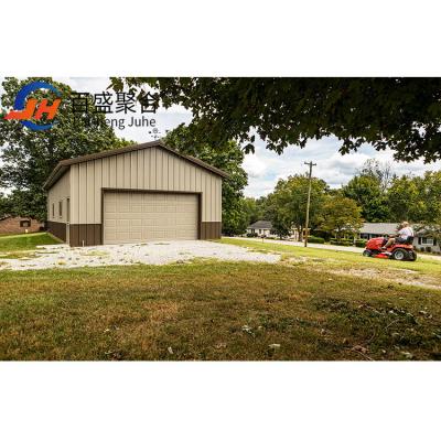 China Prefab Custom Steel Structural Steel Frame Workshop for Large Carport and Garage Kits for sale