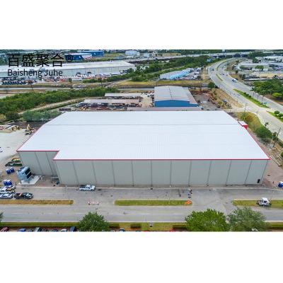 China Prefabricated Light Steel Structure Commercial Warehouse for Bending Processing Service for sale