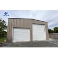China Q235B/Q345B Low Carbon Steel 100*100*9m Prefab Steel Warehouse for Hangar Workshop for sale