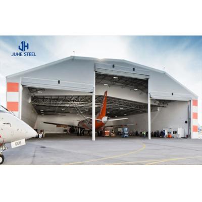 China AiSi Q235 Q345B Prefabricated Steel Structure Warehouse Workshop Hangar for sale