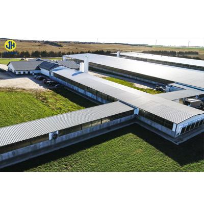 China Solid H-shape Steel Beam Prefabricated Metal Warehouse Hangar for Garden Shed/Tool House for sale