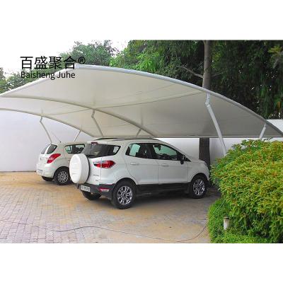 China Heat Treated Metal Frame Carports for Car Parking in Weather Resistant Material for sale