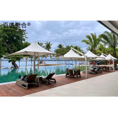 China High Rise Workshop Galvanized Steel Structure Building With Tear Strength W/F 400/350N/5CM for sale