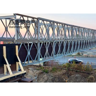 China Fast Construction Truss Bailey Bridge With Tolerance ±1% And Q355/Grade 350/ASTM A992 for sale