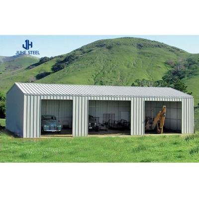 China Q235 Q355B Grade Steel Structure Car Garage Prefabricated Garage for Parking Solution for sale