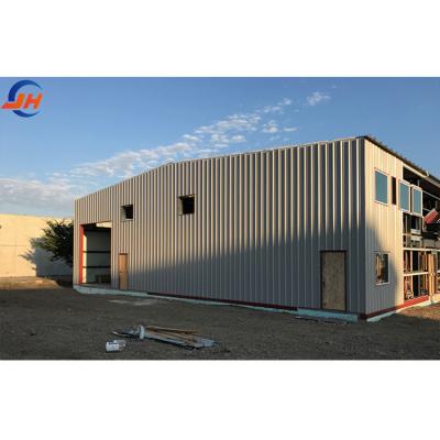 China Cutting Service Provided Prefabricated Steel Building for Small Warehouse in Ethiopia for sale