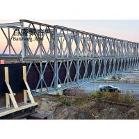 China Load HS15-HS25 Steel Truss Frame Bridge Modular Prefab Portable ZB200 Steel Structure Bridge for sale