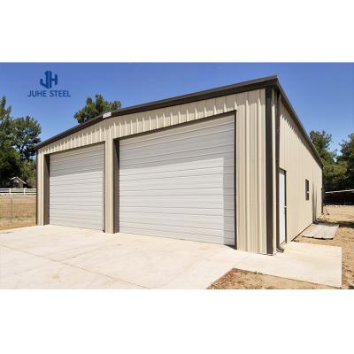China Custom Size and Color Portable Car Garage Heavy-Duty Prefabricated Steel Building for sale