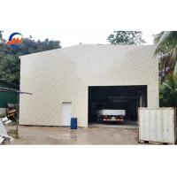China Steel Structural Fabrication Construction Application Fields Prefabricated Car Garage for sale