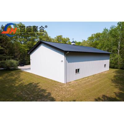 China Modular Steel Structures Warehouse Design with Cutting Service Wind Load 200 Km/h for sale