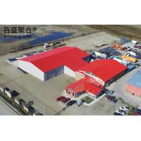 China Aluminum Alloy Window Sandwich Panel Prefab Warehouse Buildings with Low Carbon Steel for sale