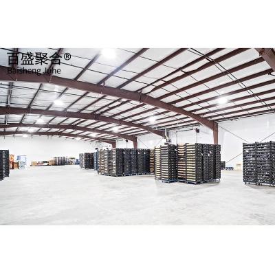 China Q235/Q345B Grade Prefabricated Steel Structure Warehouse Design for Storage and Crane for sale