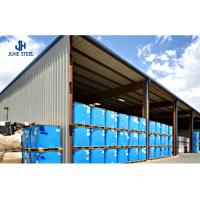 China ISO9001 2008/CE/BV Certified Prefab Steel Warehouse Workshop Construction Material Painted for sale