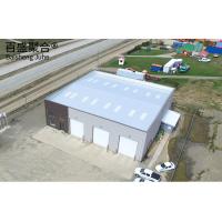 China Q235B/Q345B Low Carbon Steel Prefab 3 Car Metal Garage for sale