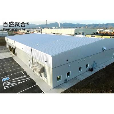 China Prefab Economical Structural Steel Section Warehouse Design with Light Steel Q345 Q235 for sale