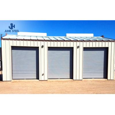 China Metal Prefab Steel Structure Warehouse With Solid H Shape Main Frame 200Km/H Wind Load for sale