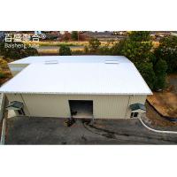China Long Fatigue Life Steel Structure Prefab Farm Storage Metal Warehouse Building Kits Canopy Frame Space for sale