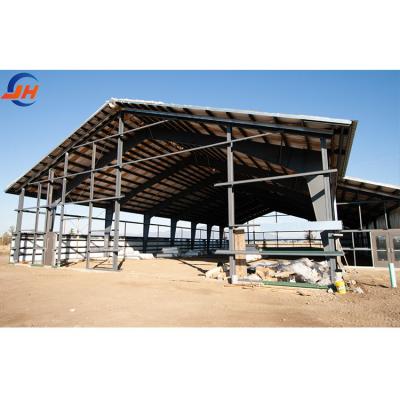 China GB Standard Prefabricated Steel Structure Warehouse Buildings Q235/Q345B for sale