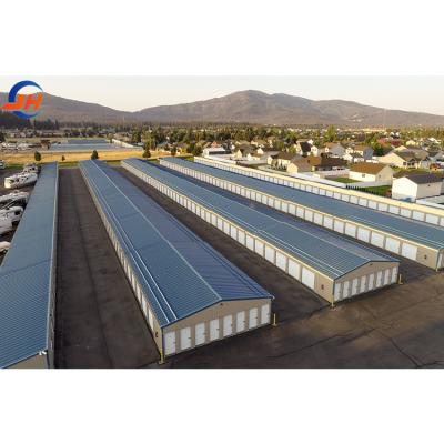 China Sliding Door Steel Structure Warehouse for Economic Prefab Frame Construction Design for sale