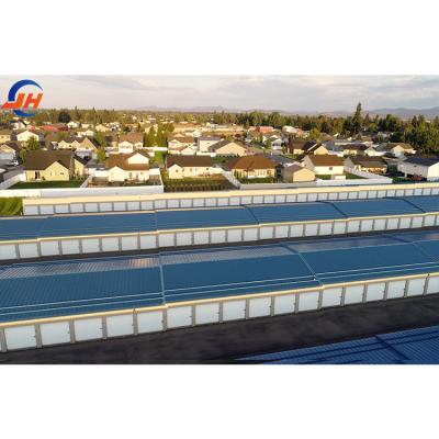 China Ready-Made Pre-Engineered Steel Structure Workshop Constructed with C.Z Shape Purlin for sale