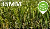 China 35mm Height PE Garden Artificial Grass Indoor Landscape Synthetic Turf Lawn for sale