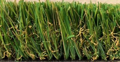 China Natural Lawn Garden Artificial Grass Mat 40MM 17400 Dtex for sale